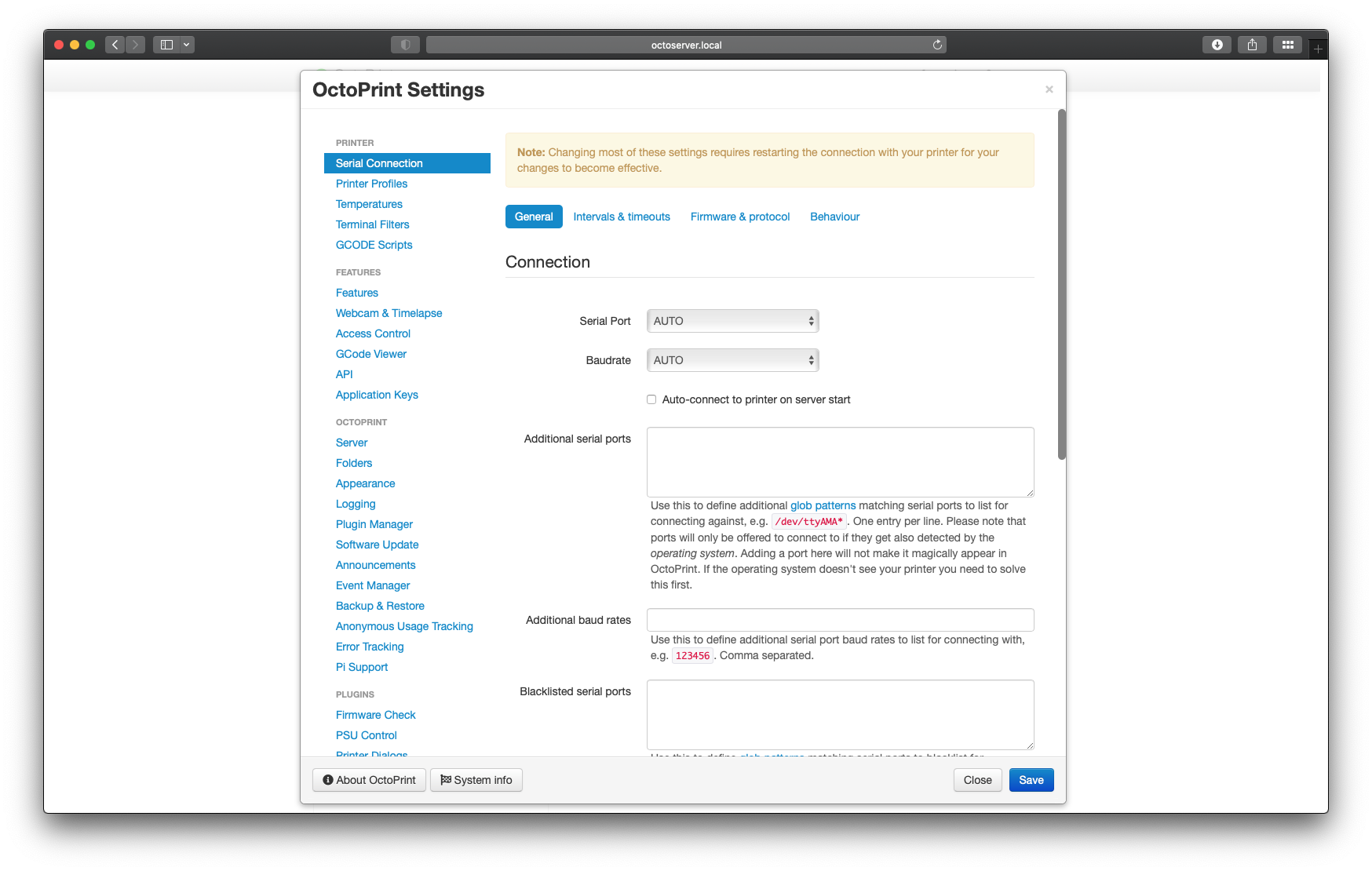 Octoprint® Multiple Printers Iii