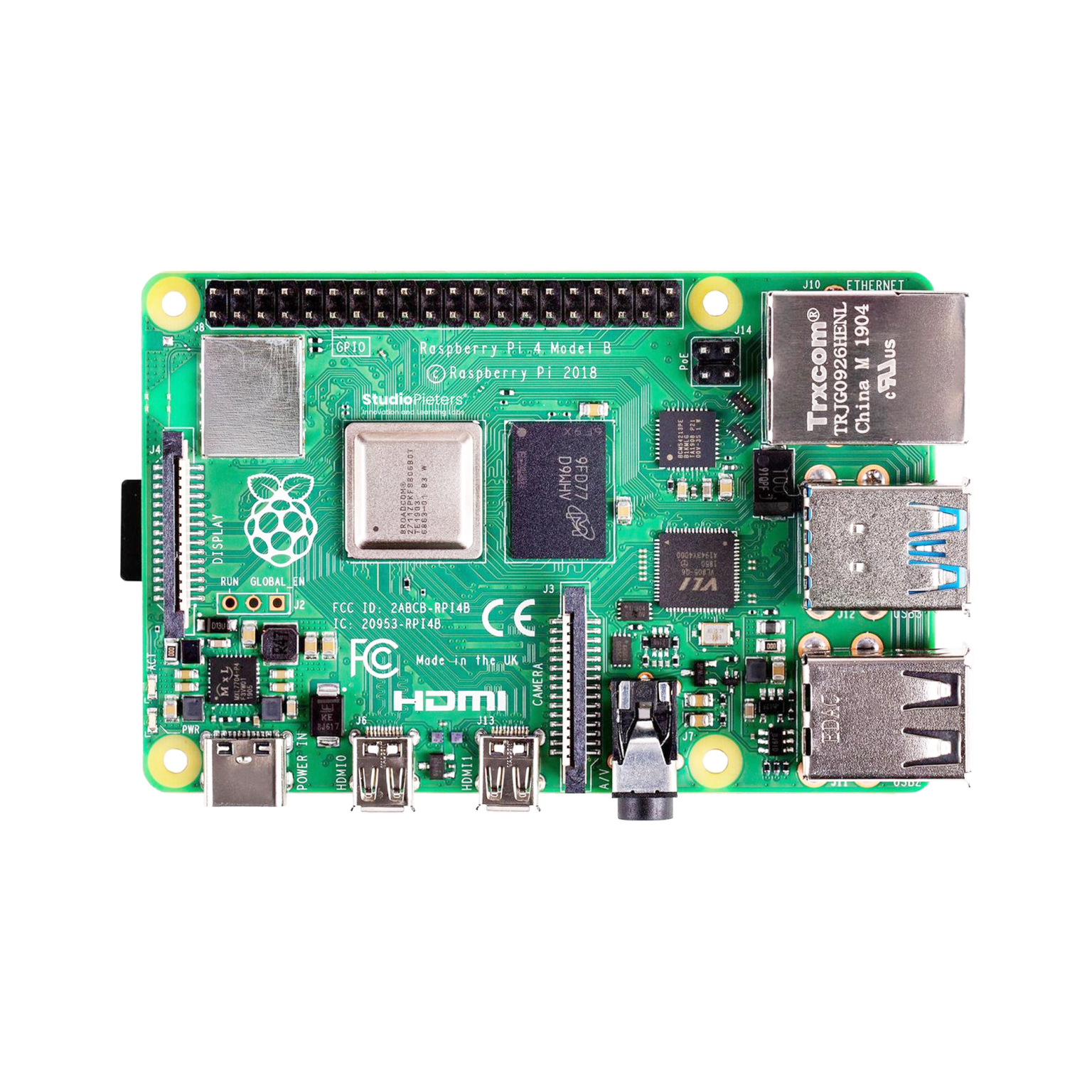 RASPBERRY PI 4 PINOUT