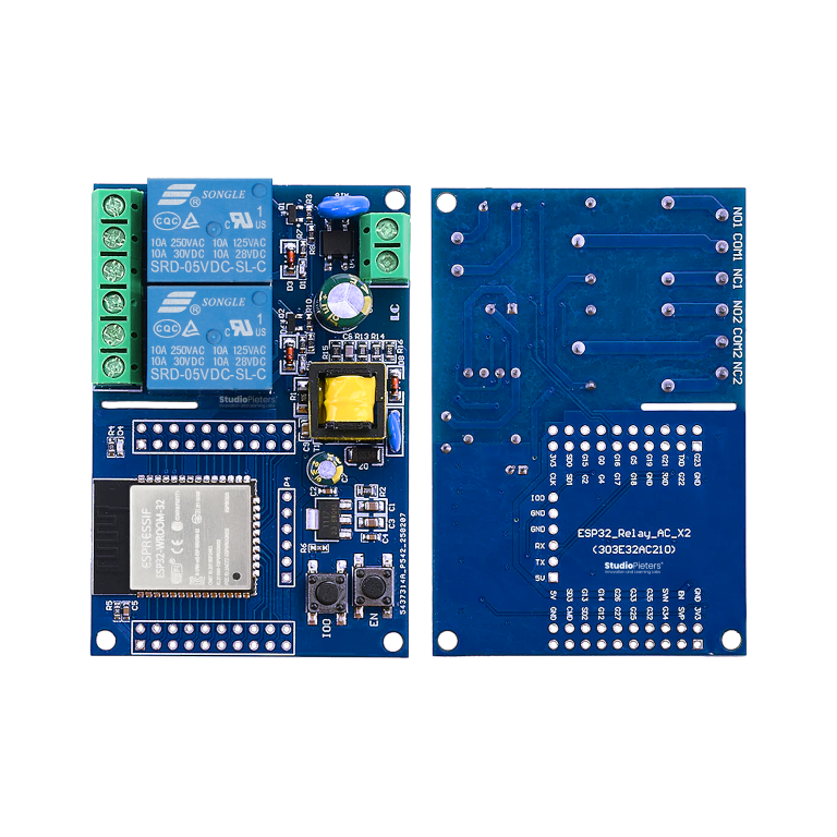 ESP32 Dual Channel Relay Module